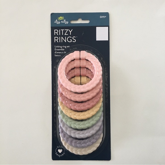 Itzy Ritzy | Toys | Itzy Ritzy Bitzy Linking Ring Set Bespoke Ritzy ...